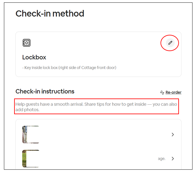 Solved: "How to get inside" Check-in guide - Airbnb Community