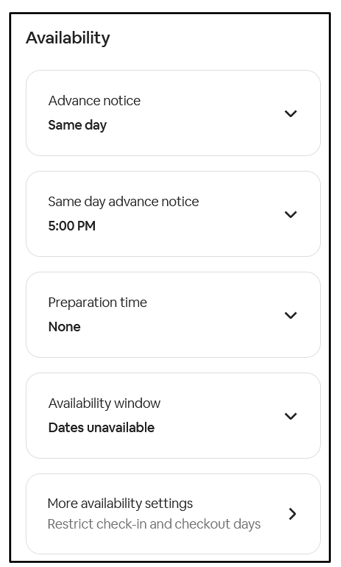 Problems with calendar - availability changing wit... - Airbnb Community