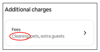 Solved: Cleaning fee how do I set up a cleaning fee - Airbnb Community