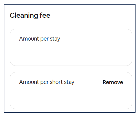 Solved: Cleaning fee how do I set up a cleaning fee - Airbnb Community