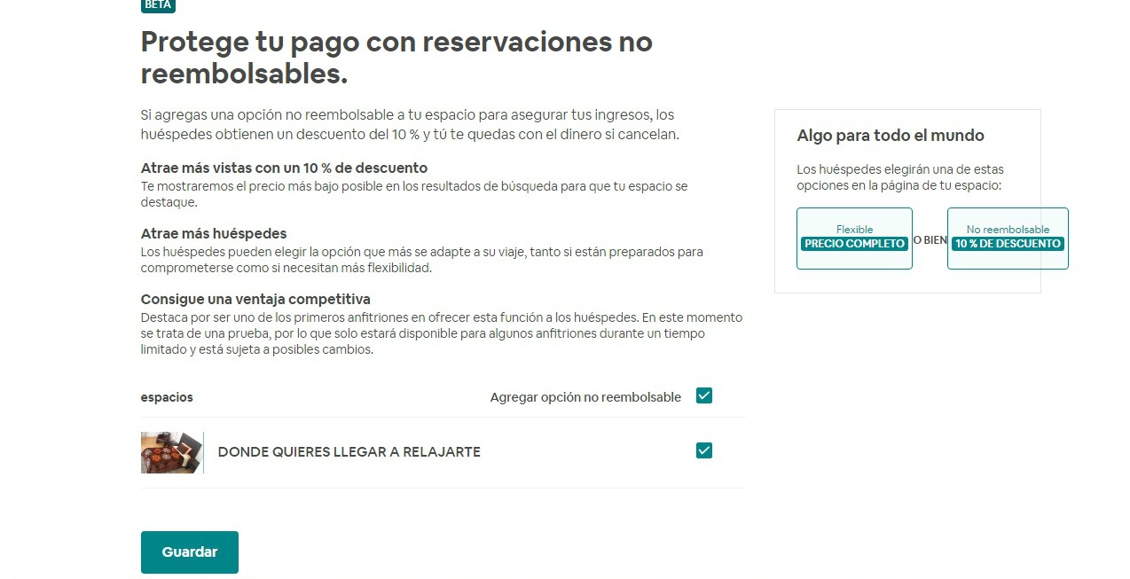 Nueva tarifa No Reembolsable con 10% de descuento - Airbnb Community