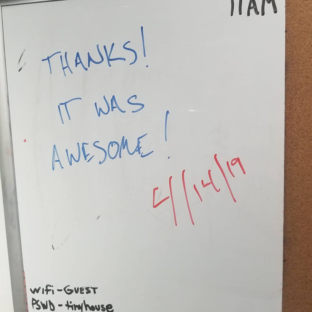 A few more whiteboard departure messages... - Airbnb Community