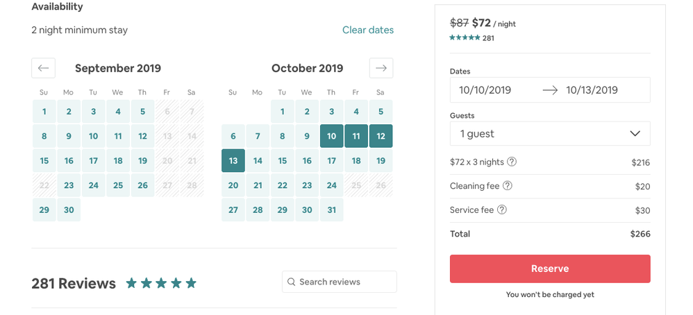 Calendar dates are blocked but not booked. - Airbnb Community