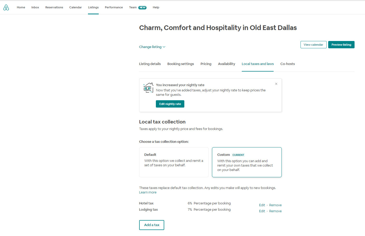 Occupancy Tax and Professional Hosting Tools - Airbnb Community