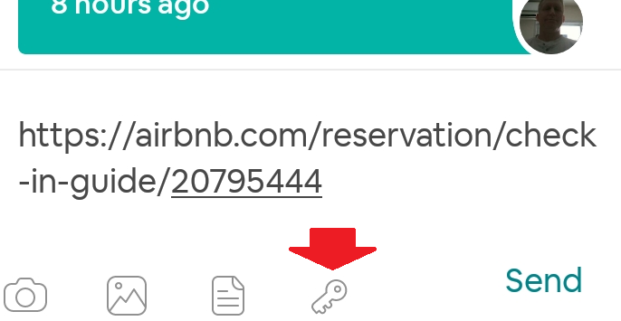 Key Symbol check-in link - Airbnb Community