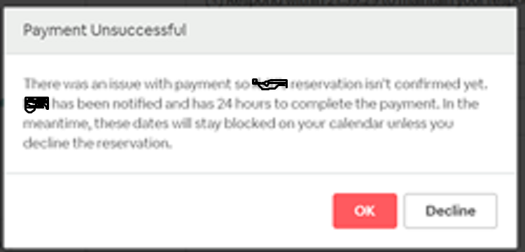 Awaiting Payment ABUSE! - Airbnb Community