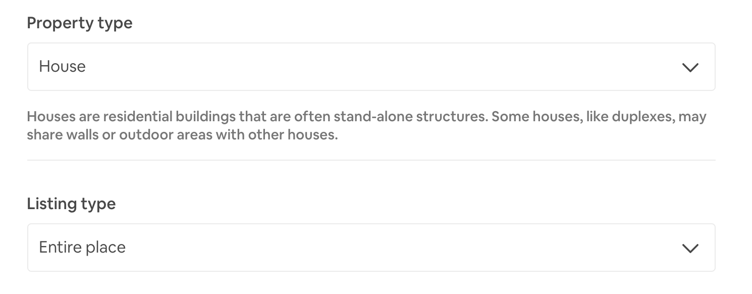 How to change "private" room setting to "whole hou... - Airbnb Community