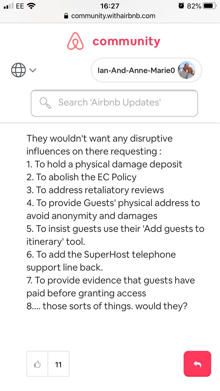 Mobile Browser Problem - Airbnb Community