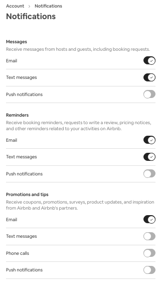 Airbnb App Notifications - Airbnb Community