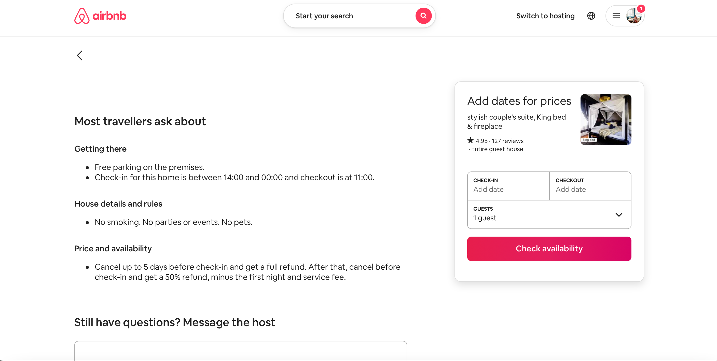new booking process that encourages guests to TELL... - Airbnb Community